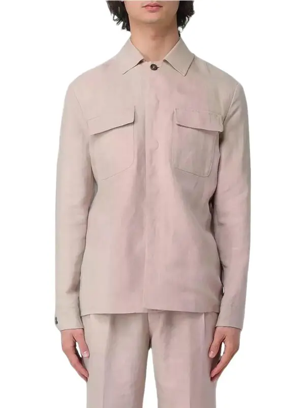 Eleventy Button-up Chest-pocket Suit - Neutrals