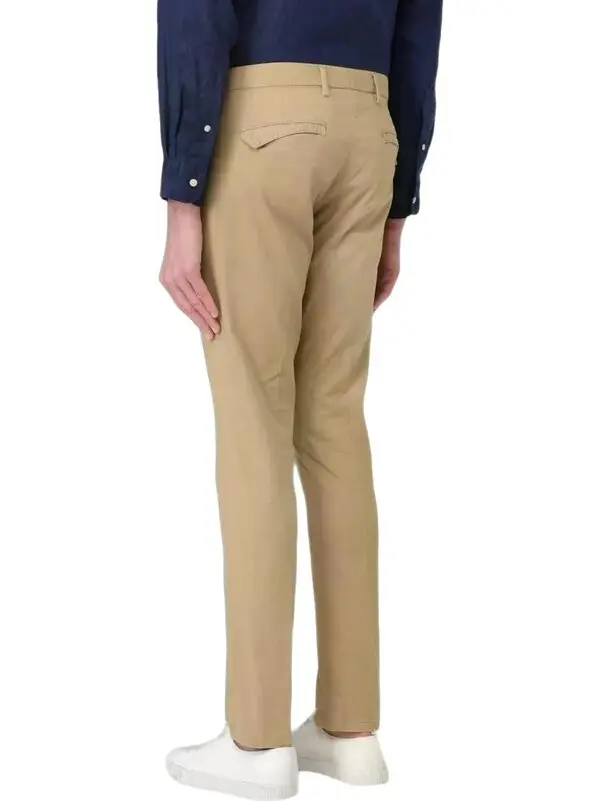 PT TORINO Slim Cut Trousers - Neutrals