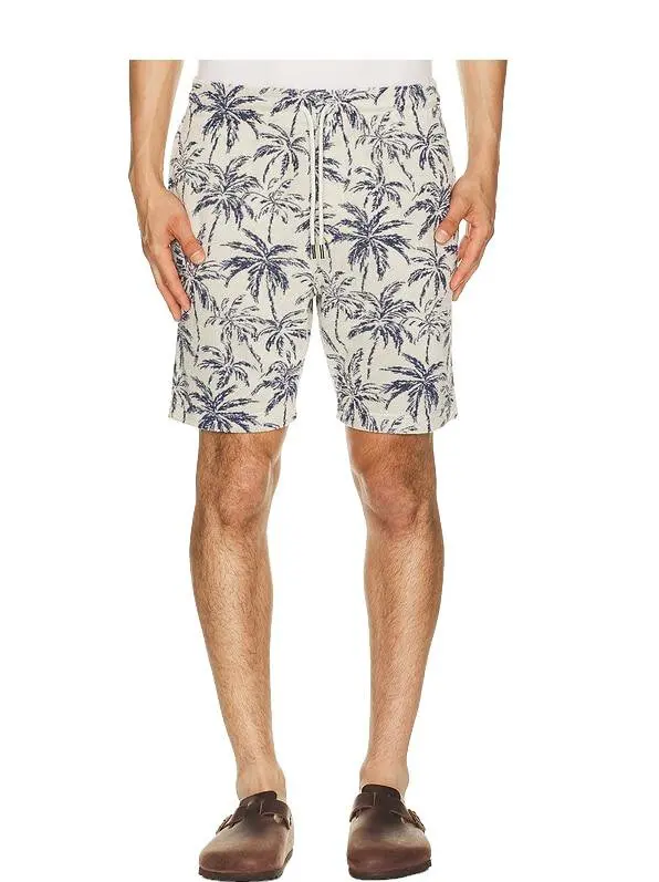 Faherty Brand Cabana Towel Terry Sweatshort - Multi
