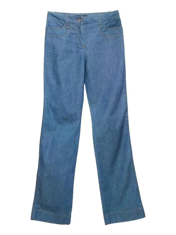 Dolce & Gabbana Four-pocket Straight-leg Jeans - Blue