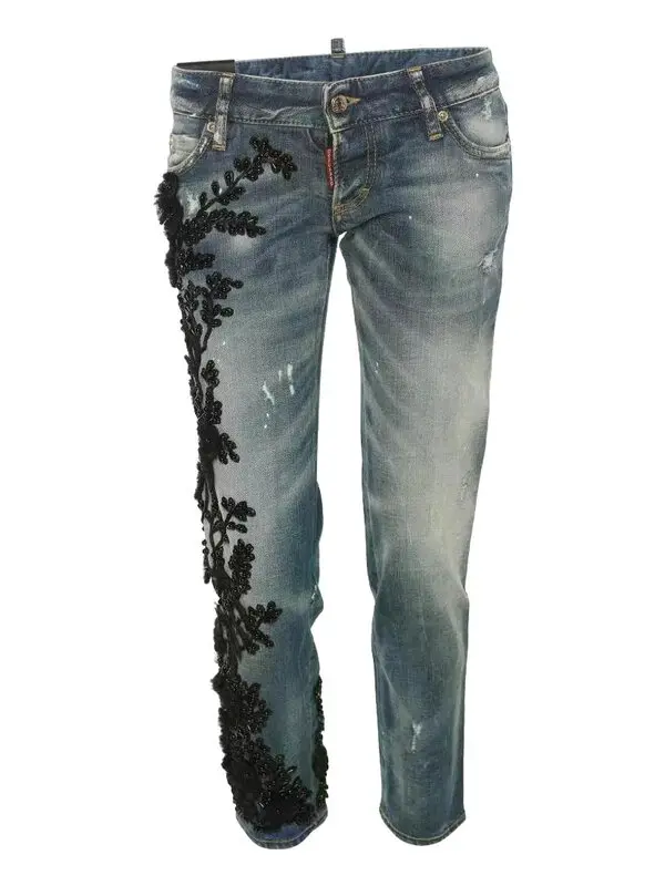 Dsquared2 Embellished Jeans - Blue