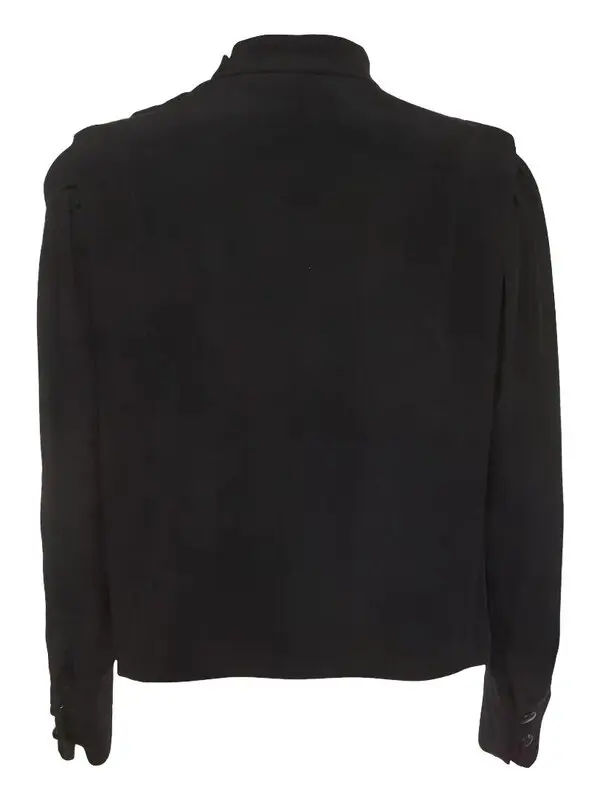 Isabel Marant Étoile Button-shoulder Crepe Top - Black