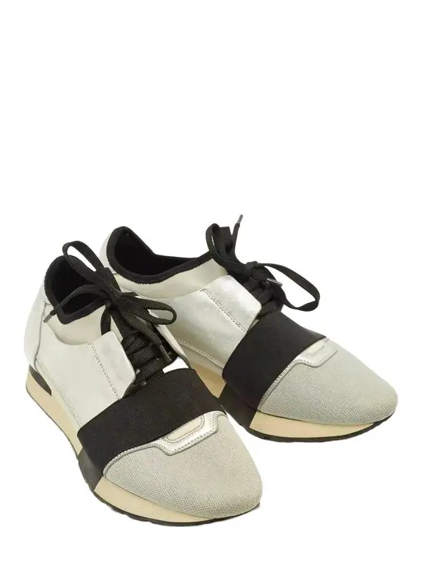 Balenciaga Race Runner Sneakers - Silver