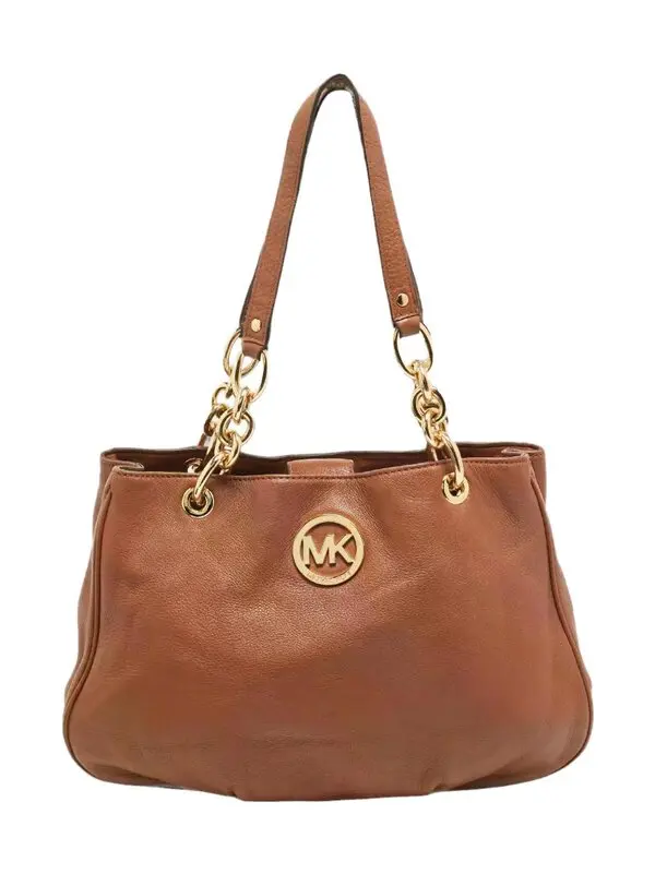 Michael Kors Fulton Chain Tote Bag - Brown