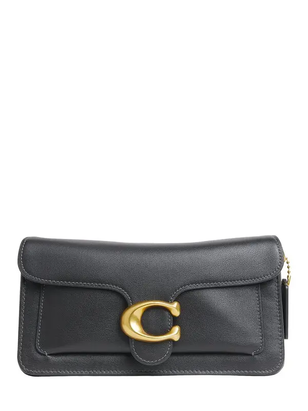 COACH Leather Tabby Shoulder Bag - Black