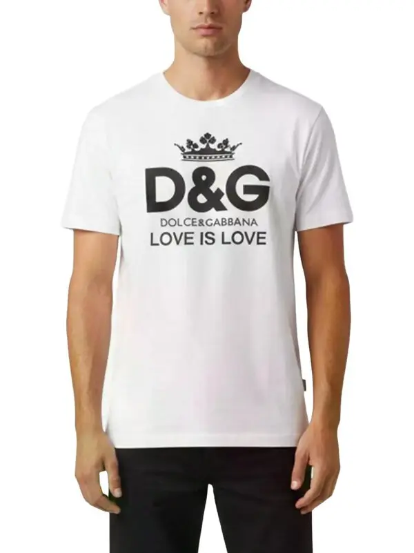 Dolce & Gabbana Logo-print T-shirt - White
