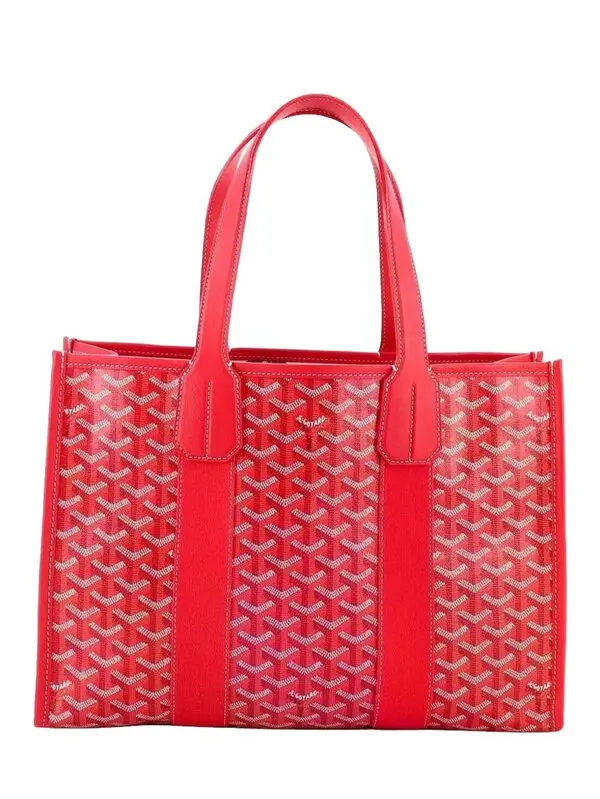 Goyard Villette Coated Canvas Pm Tote Bag - Red