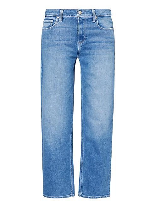 Paige Mason Ankle Straight-leg Cotton Denim Jeans - Eames