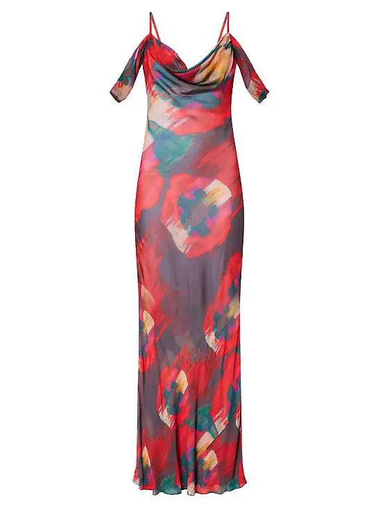 RAT AND BOA Adriana Printed Woven Maxi Dress - Multi