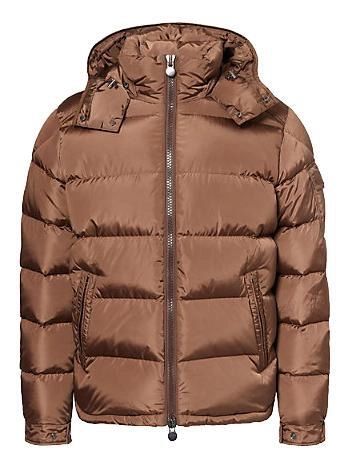 Moncler Maya Matte Shell-down Jacket - Brown