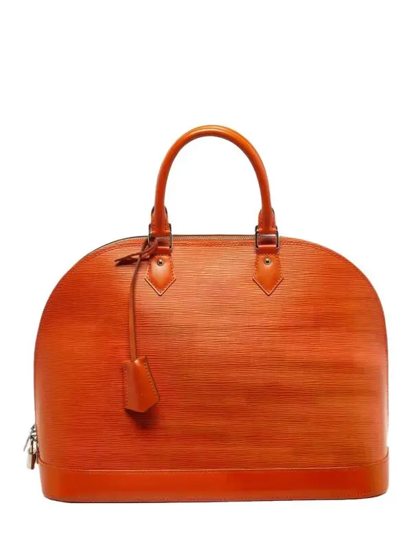 LOUIS VUITTON Alma Gm Epi Tote Bag - Orange
