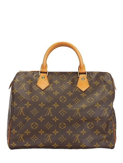 FWRD RENEW Louis Vuitton Monogram Speedy 30 Handbag - Brown