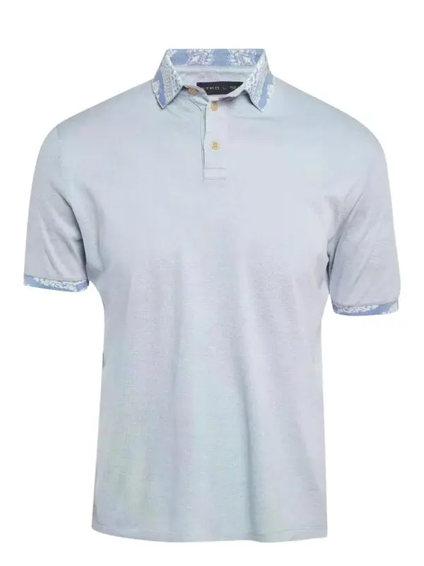 Etro Pique Polo Shirt - Blue
