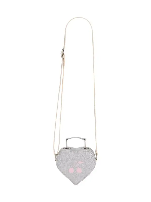 Bonpoint Heart-shaped Shoulder Bag - Silver