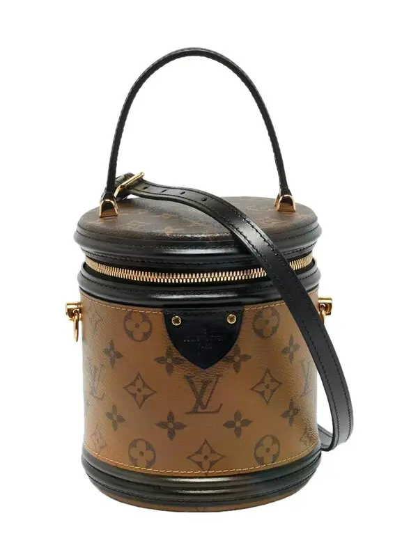LOUIS VUITTON Cannes Monogram Reverse Bucket Bag - Neutrals