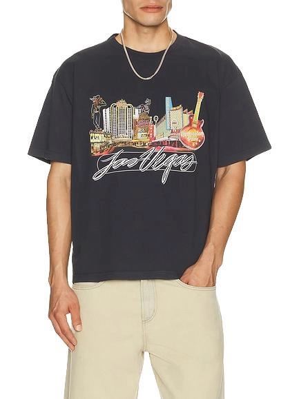 REMINGTON STONE Vegas Tee - Grey