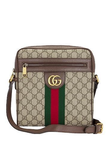 Gucci Ophidia Shoulder Bag - Brown