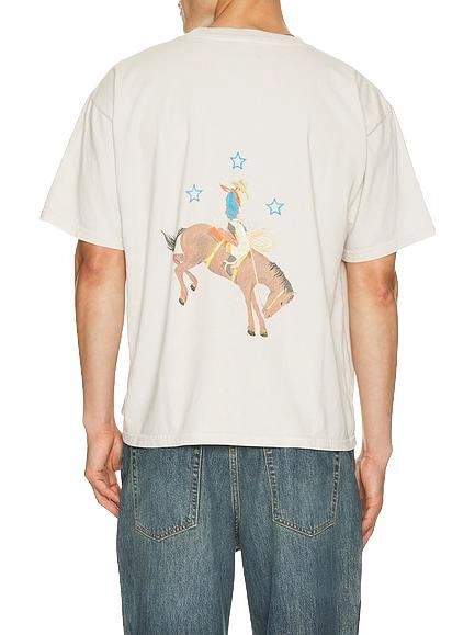 REMINGTON STONE Cowboy 2 Tee - Bone