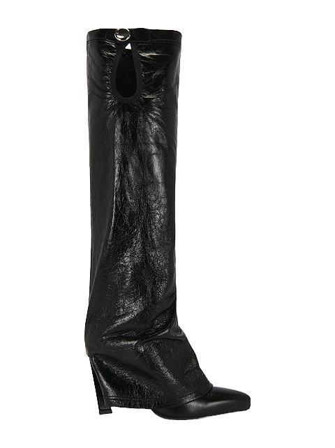 Attico Leon 100mm Boot - Black