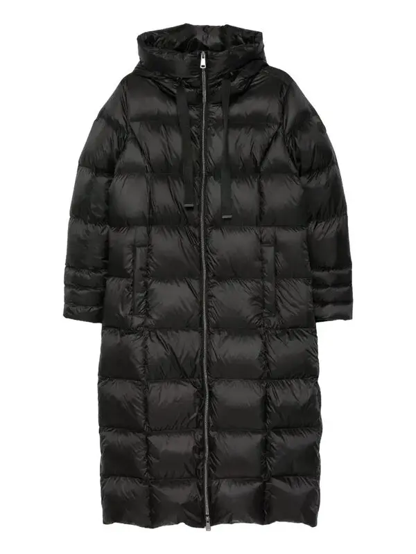 SERGIO MORETTI FIRENZE Padded Hooded Jacket - Black