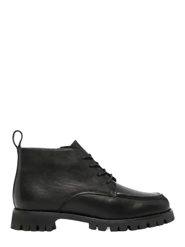 SERGIO MORETTI FIRENZE Lace-up Ankle Boots - Black