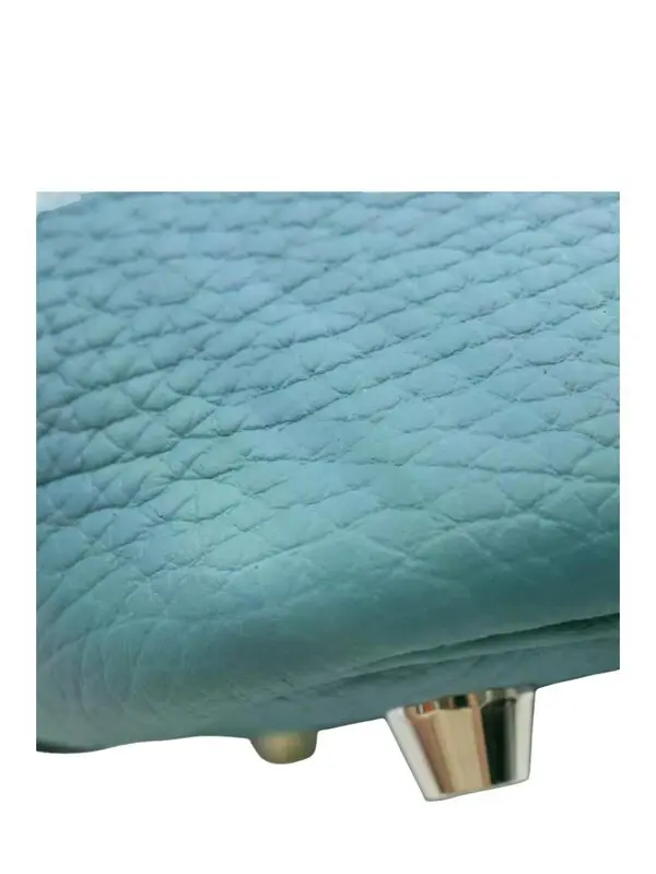 Hermès Clemence Picotin 18 Handbag - Blue