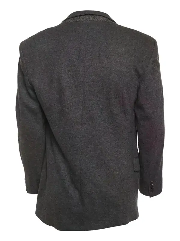 Kenzo Single-breasted Wool Blazer - Grey