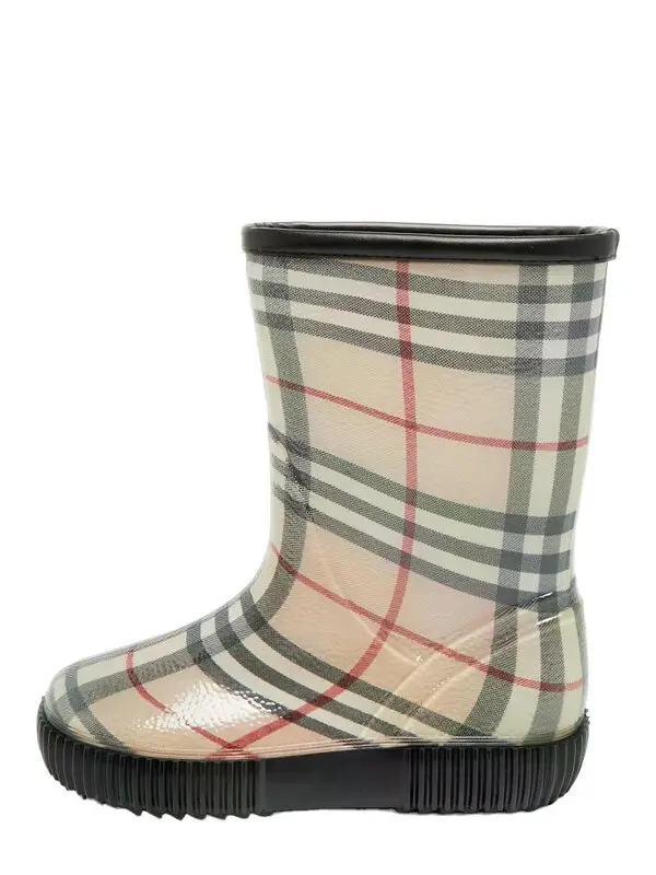 Burberry House Check Rain Boots - Neutrals