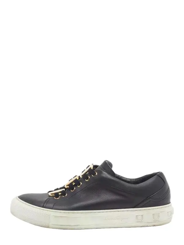 FERRAGAMO Nadine Gancini Sneakers - Black