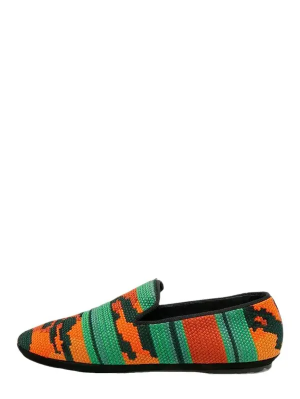 Loewe Anagram Smoking Slippers - Orange