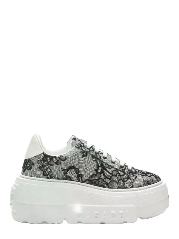 Casadei Nexus Rigel Lace Up Sneakers - Grey