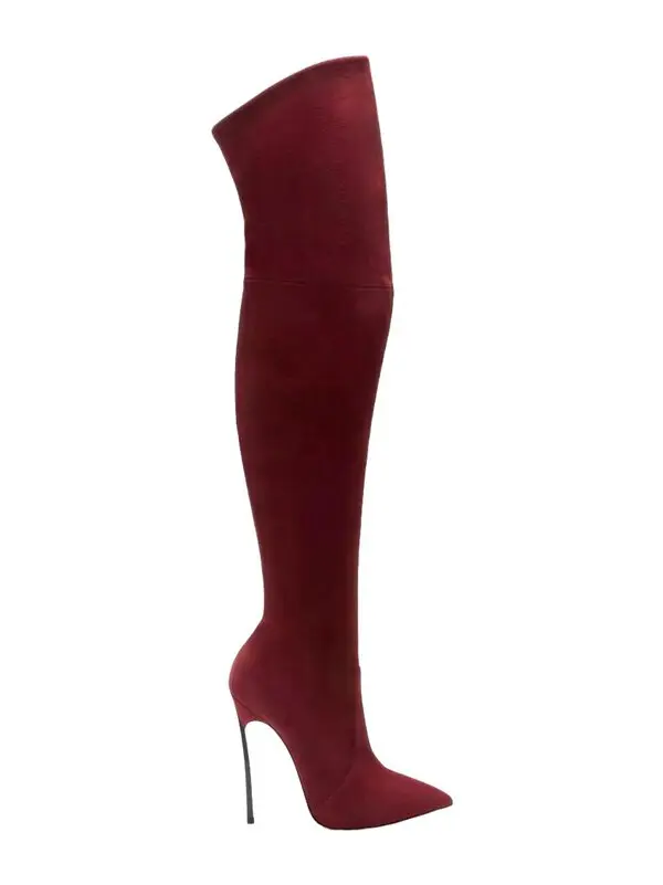 Casadei Blade Over-the-knee Boots - Red