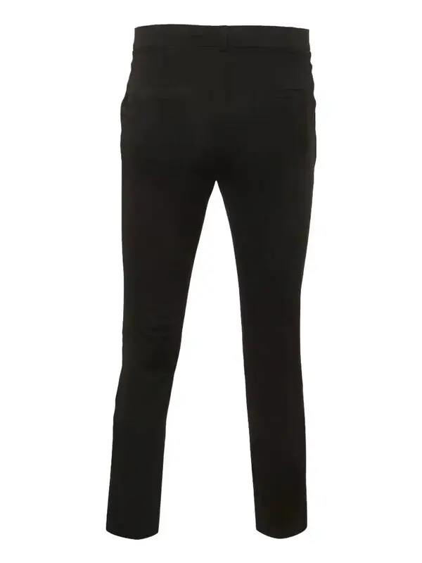 KKONCEPT Gabardine Straight-leg Trousers - Black