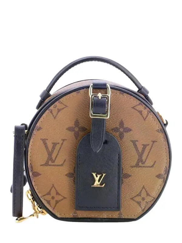 LOUIS VUITTON Mini Boite Chapeau Bag - Brown