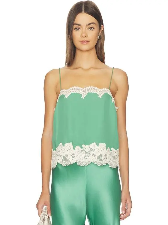 Cami Nyc Maiya Chiffon Camisole - Green