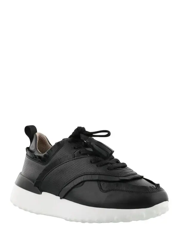 TOD'S Tasselled Lace-up Sneakers - Black