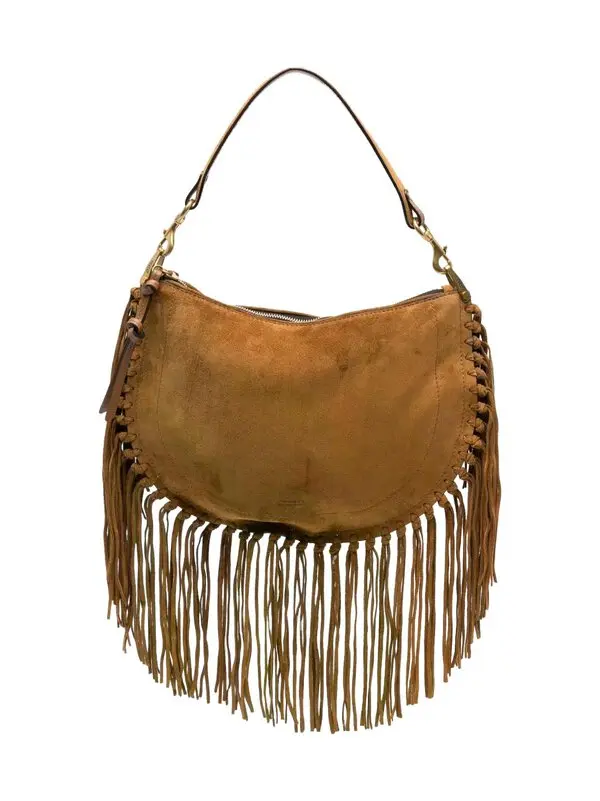 Isabel Marant Étoile Fringe Shoulder Bag - Brown