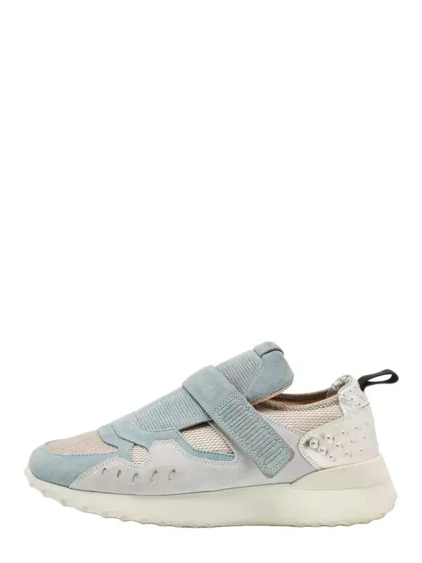 TOD'S Touch-strap Sneakers - Blue