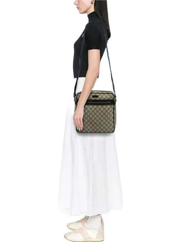 Gucci Gg Supreme Crossbody Bag - Neutrals