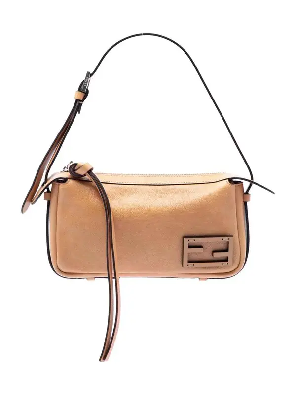 Fendi Mini Calfskin Handbag - Neutrals