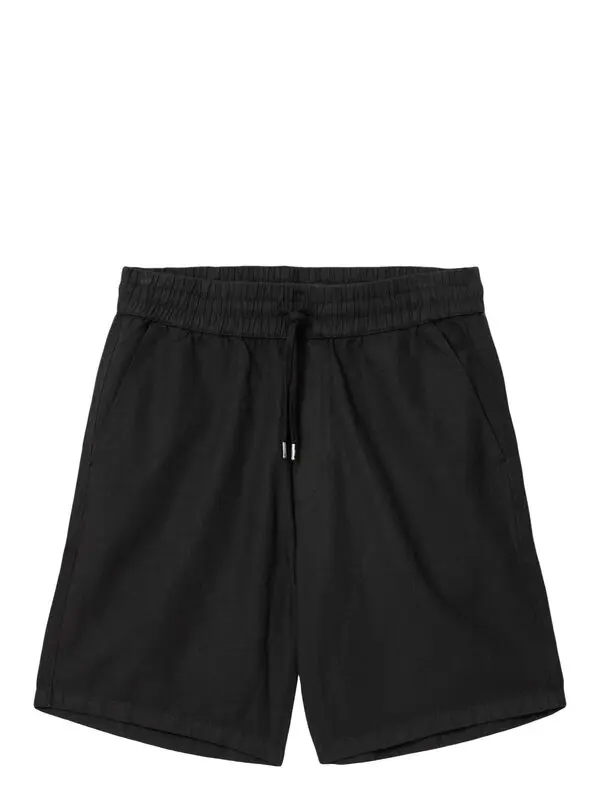 ALLSAINTS Hanbury Cotton-linen Shorts - Black