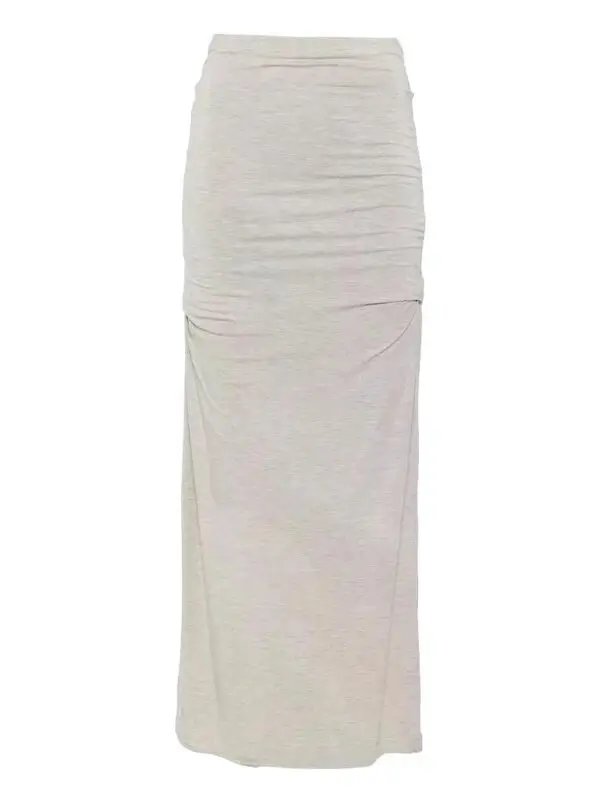 TOTEME Draped Maxi Skirt - Grey