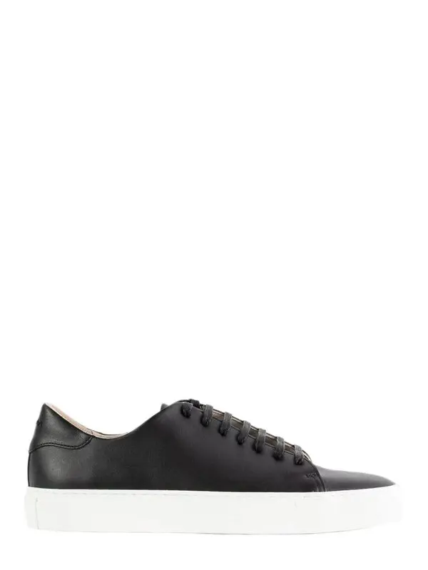 BRIGHTWAY Giichi Nappa Leather Sneakers - Black