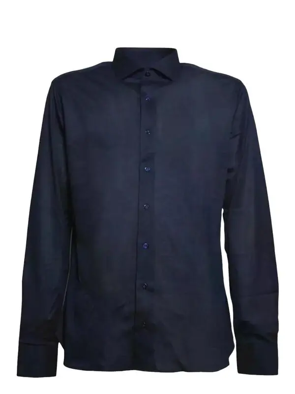BORRIELLO NAPOLI Long-sleeve Shirt - Blue