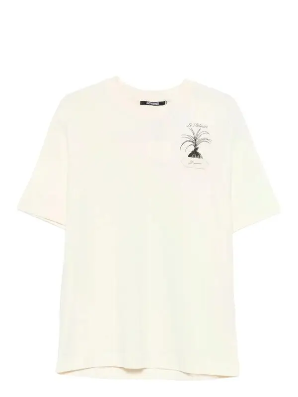 Jacquemus The Palmier T-shirt - Neutrals