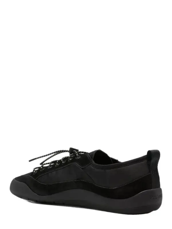 Prada Re-nylon Low-profile Sneakers With Toggle Fastening - Black