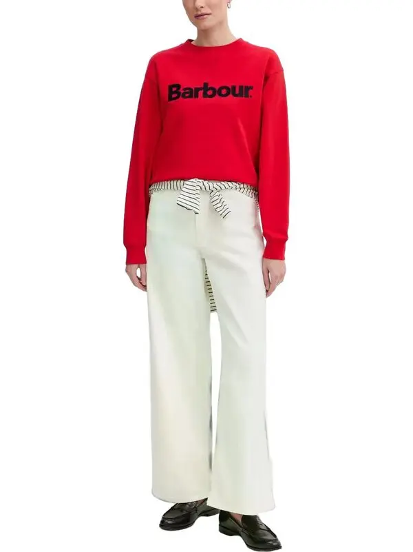 Barbour Hartland Sweatshirt - Red
