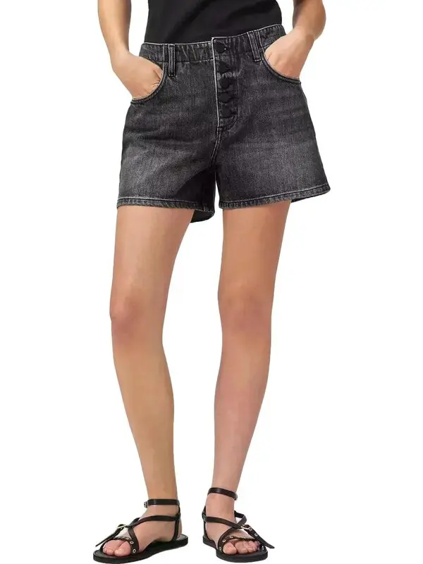 ALLSAINTS Tay Denim Shorts - Black