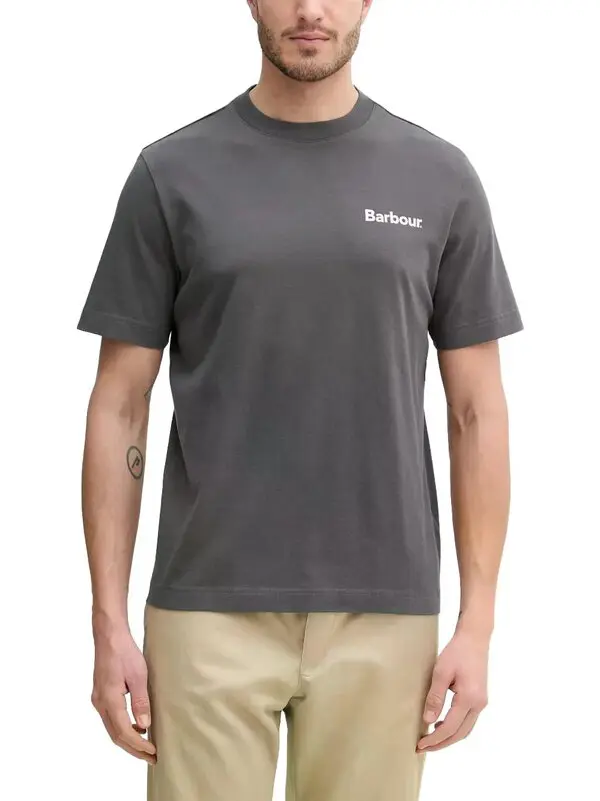 Barbour Logo-print T-shirt - Grey