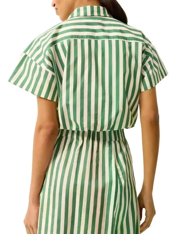 MARIE OLIVER Sierra Striped Top - Green